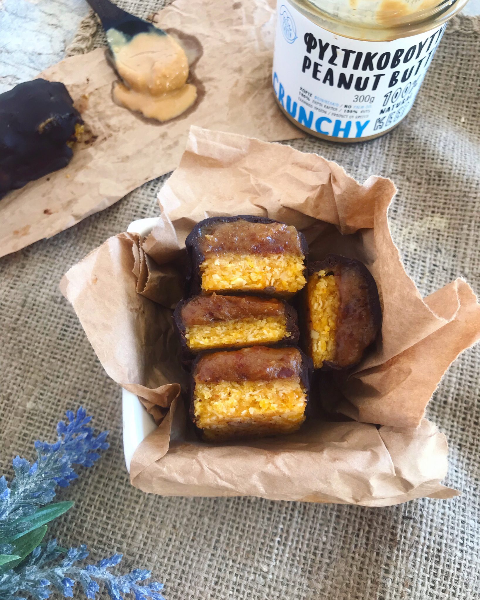 Crunchy Snicker Bites – PURE MOMENTUM